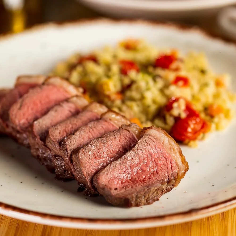 Receita de Baby Picanha Ouro com Cuscuz Marroquino - Comidinhas do chef ...