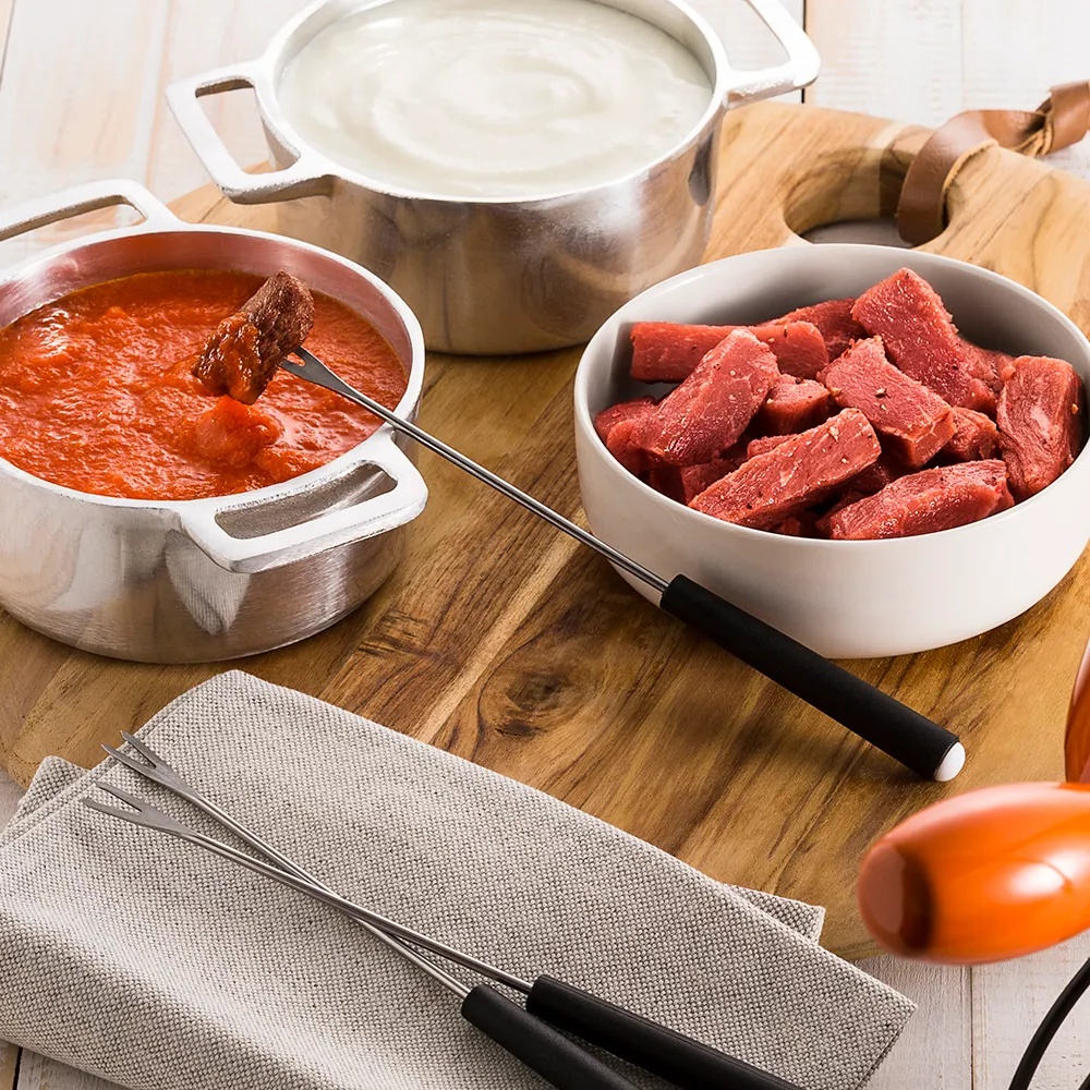 Receita de Fondue de Carne Swift - Comidinhas do chef - Receita de Ano ...