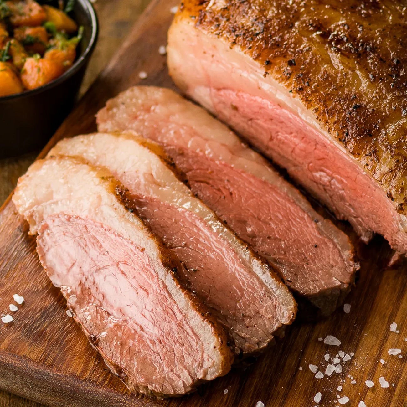 Receita de Picanha grelhada com salada morna de abóbora e espinafre ...
