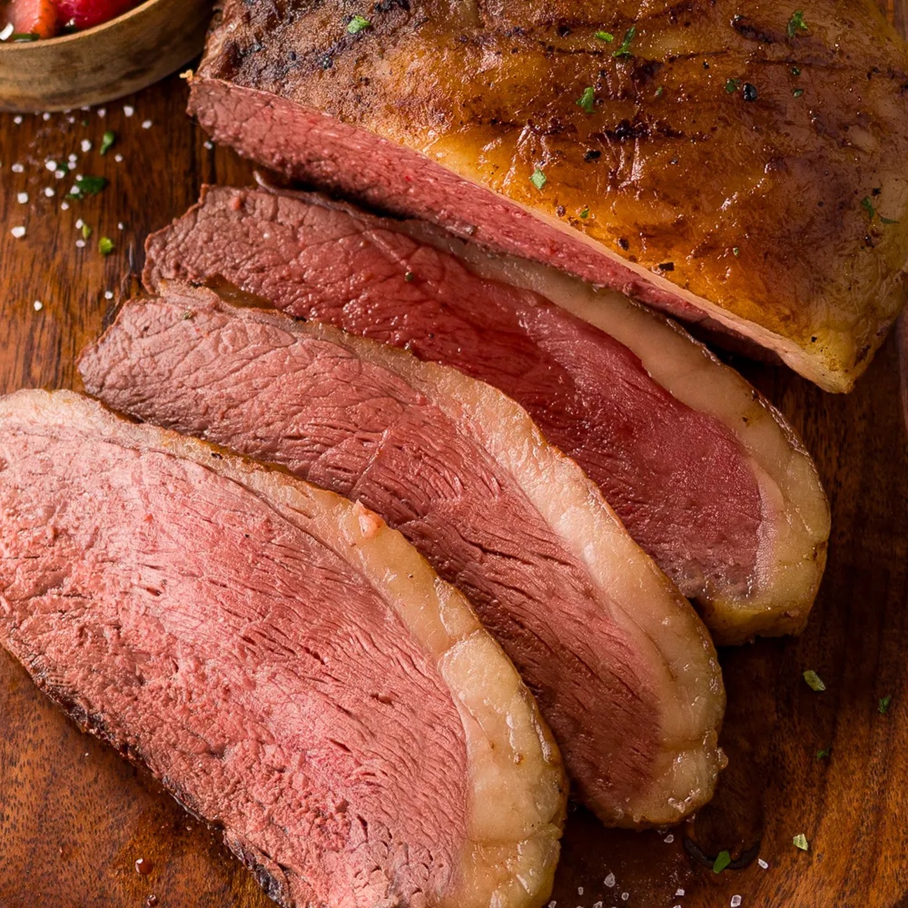 Receita de Picanha na brasa com vinagrete de morango - Comidinhas do ...