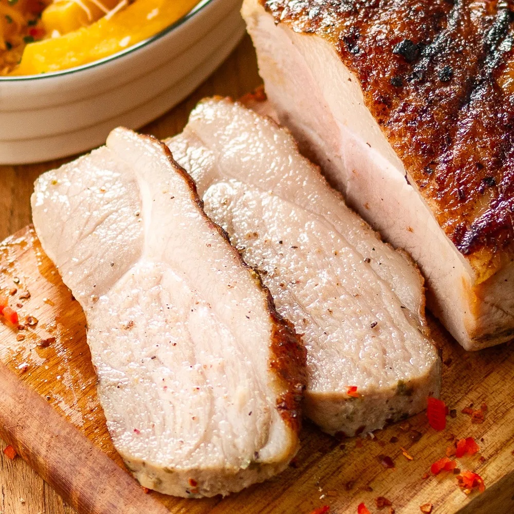 Receita de Picanha Suína com Polenta Frita - Comidinhas do chef ...