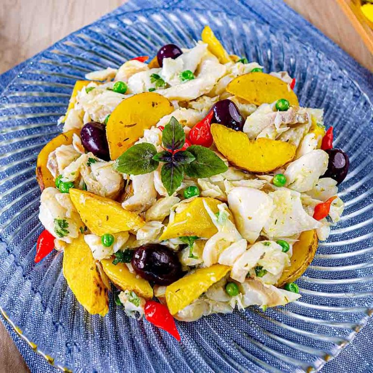 Receita de Salada de Bacalhau - Comidinhas do chef - Receita de Ano ...