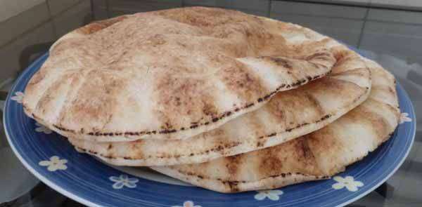 Receita de Pão Sírio - Comidinhas do Chef - Receitas Testadas e Aprovadas