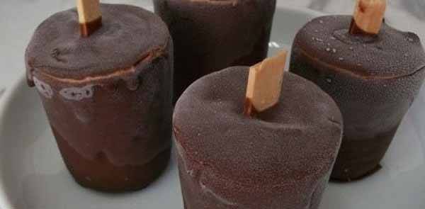 Chocolé Picolé de Chocolate - Comidinhas do Chef - Tudo Gostoso