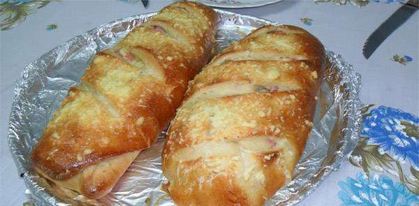 Pão Recheado - Comidinhas do Chef - Receitas de Natal