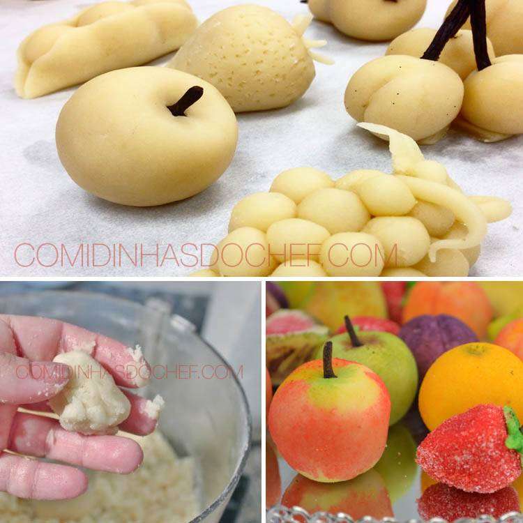 Receita de Massa Marzipan (Marzipã, Massapão) - Comidinhas do Chef ...