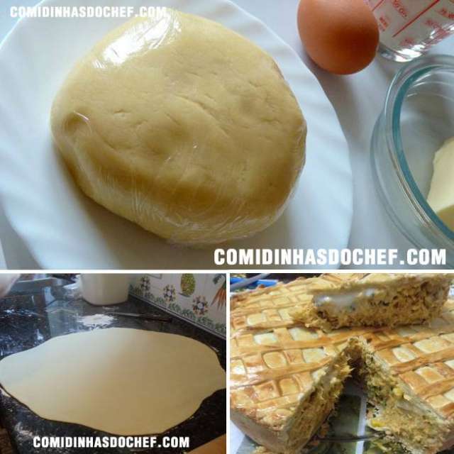 Massa Podre Salgada - Comidinhas do Chef