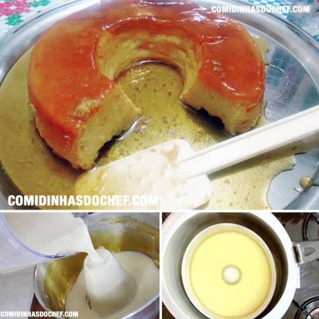 Pudim de Panela - Comidinhas do Chef