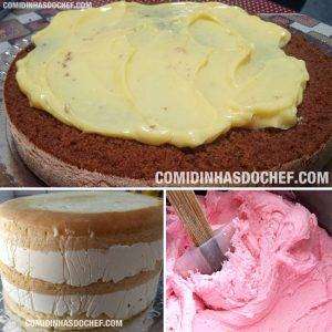 Recheio de Bolo de Festa - Comidinhas do Chef