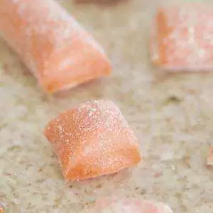 Bala de Morango - Comidinhas do Chef