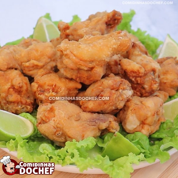 Frango Frito Crocante - Comidinhas do Chef